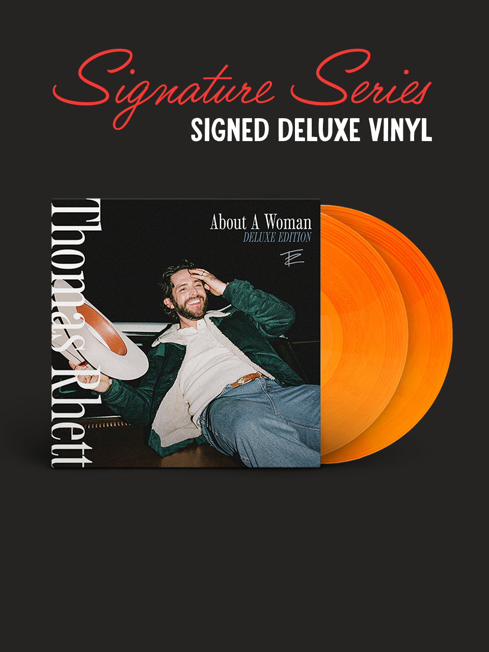 About A Woman (Deluxe) Signed Vinyl – Shop Thomas Rhett